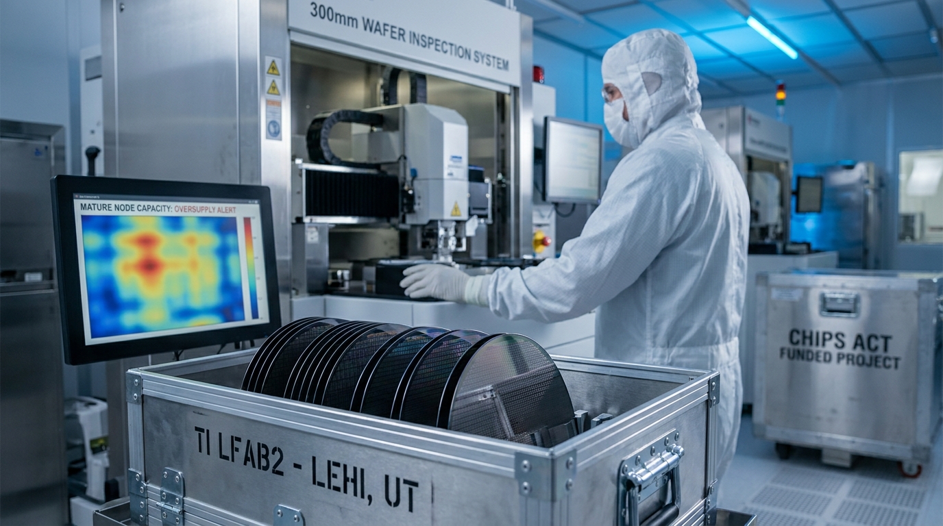Texas Instruments' $11B Lehi Fab Ramps in 2026 — Straight Into a Mature ...
